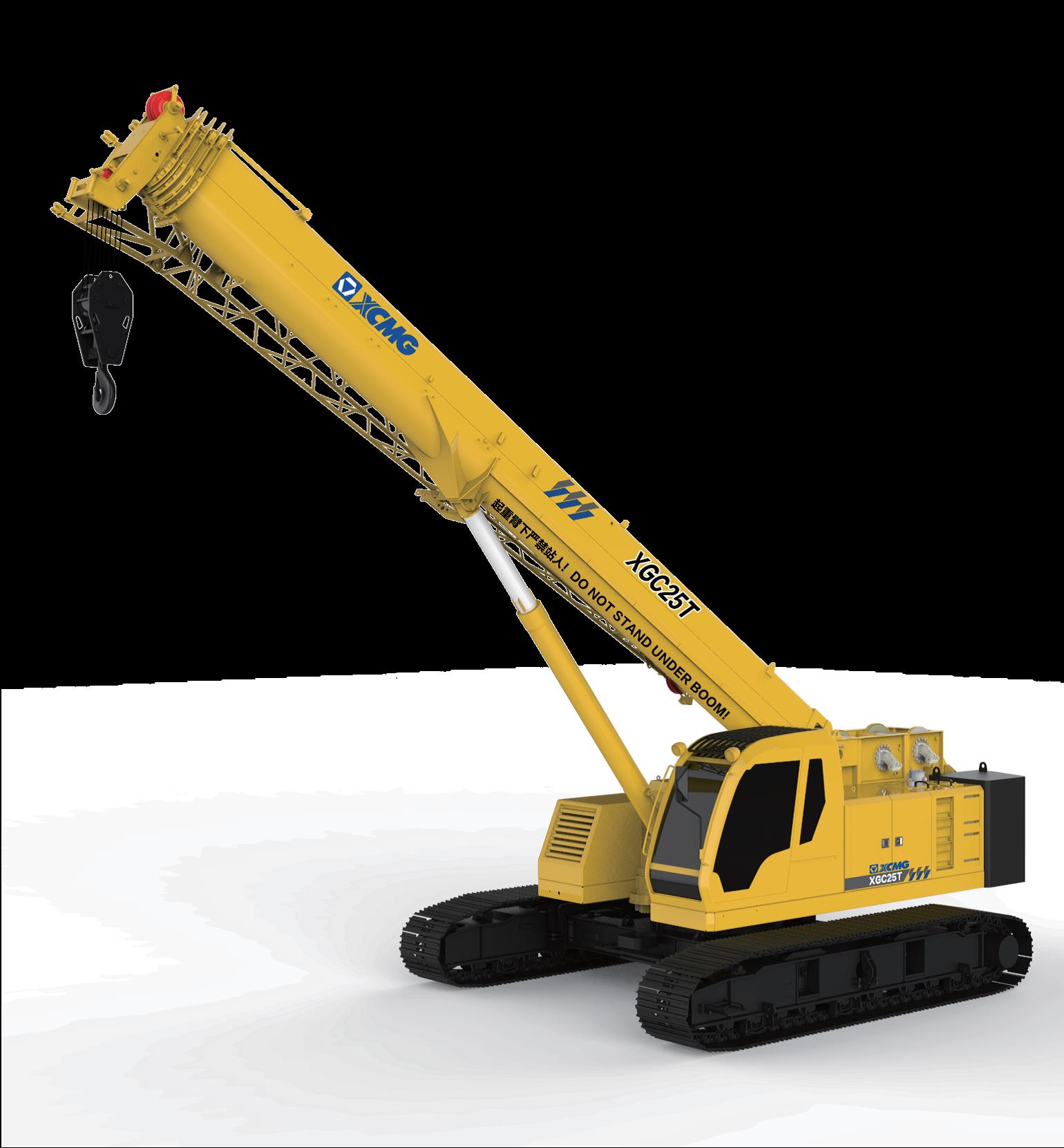 Телескопический гусеничный кран XGC25T